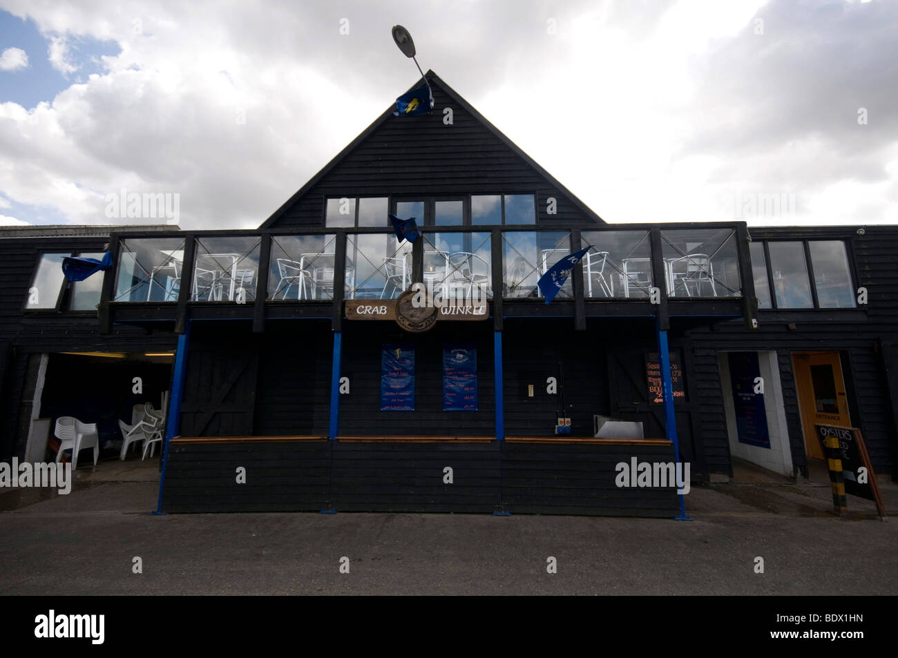 fish market in the harbour Whitstable kent england uk Stock Photo - Alamy