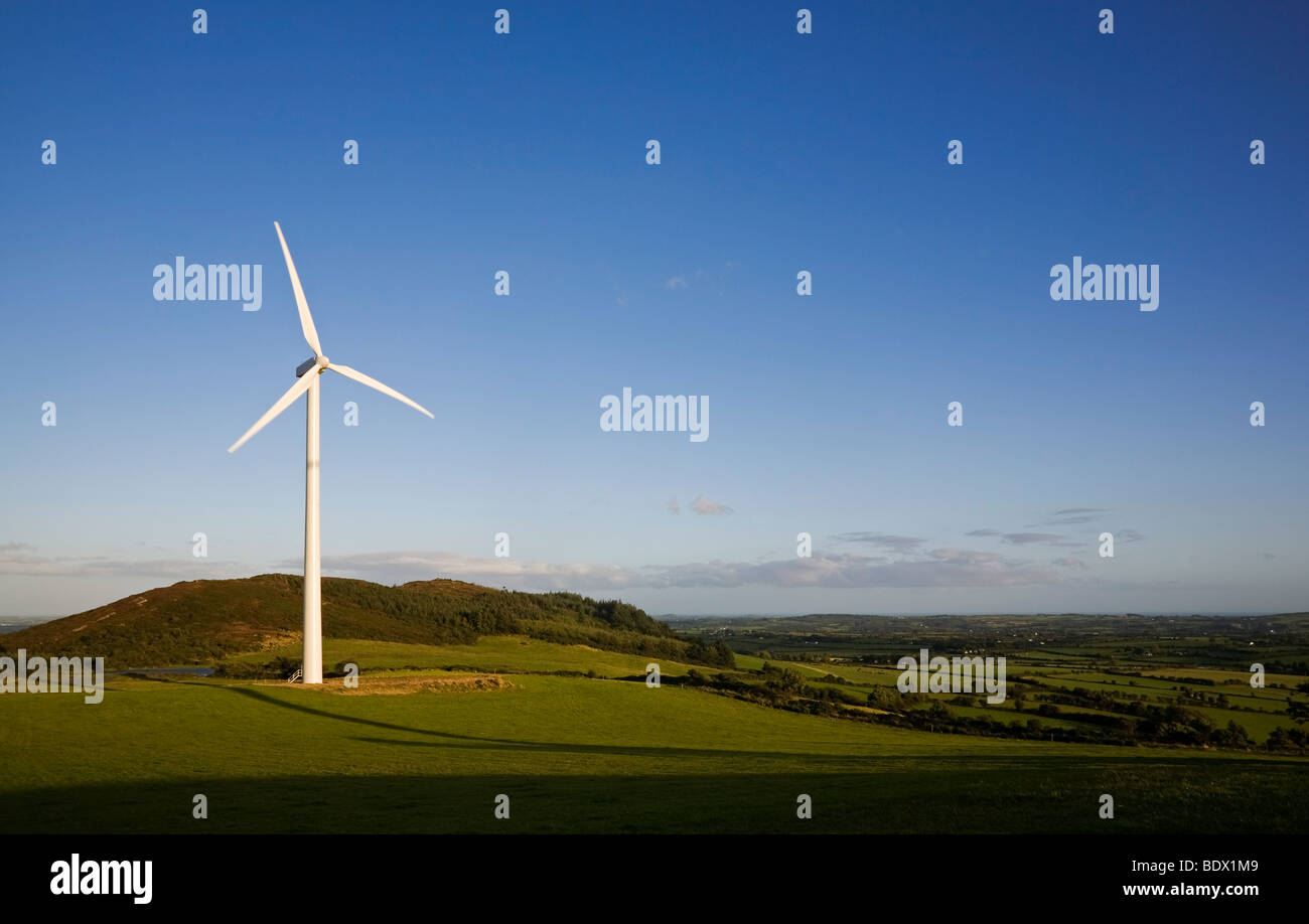 Beallough Windfarm, Above Portlaw, County Waterford, Ireland Stock ...