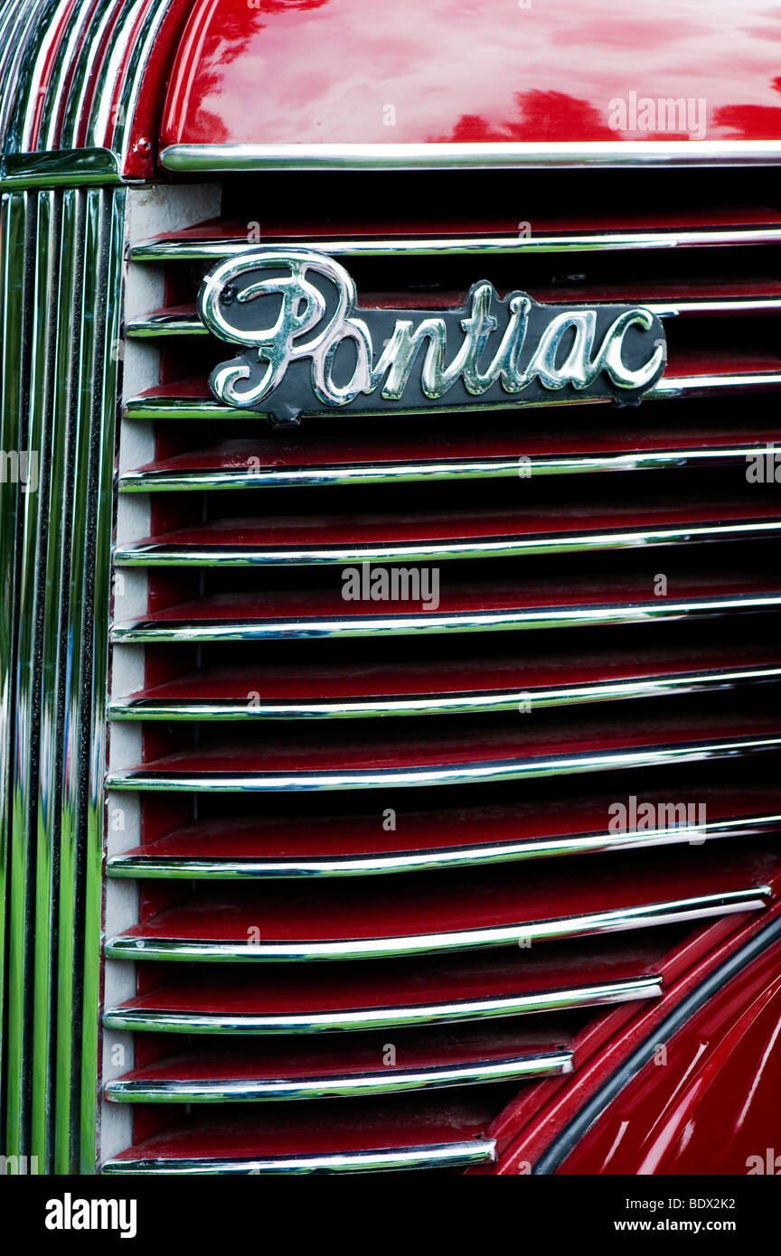Pontiac 8, Classic vintage American car Stock Photo - Alamy