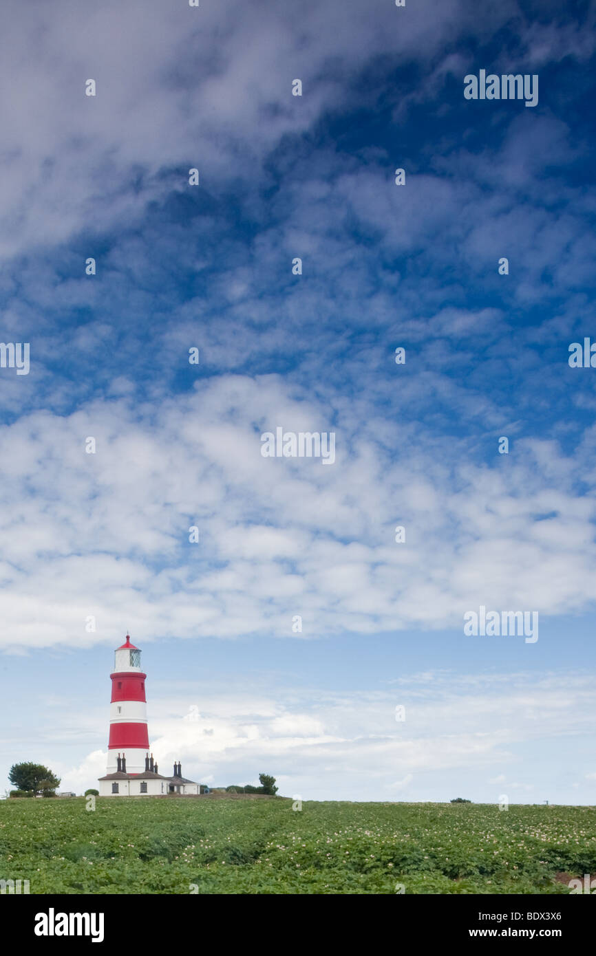 Happisburgh lighthouse in Norfolk England Stock Photo - Alamy