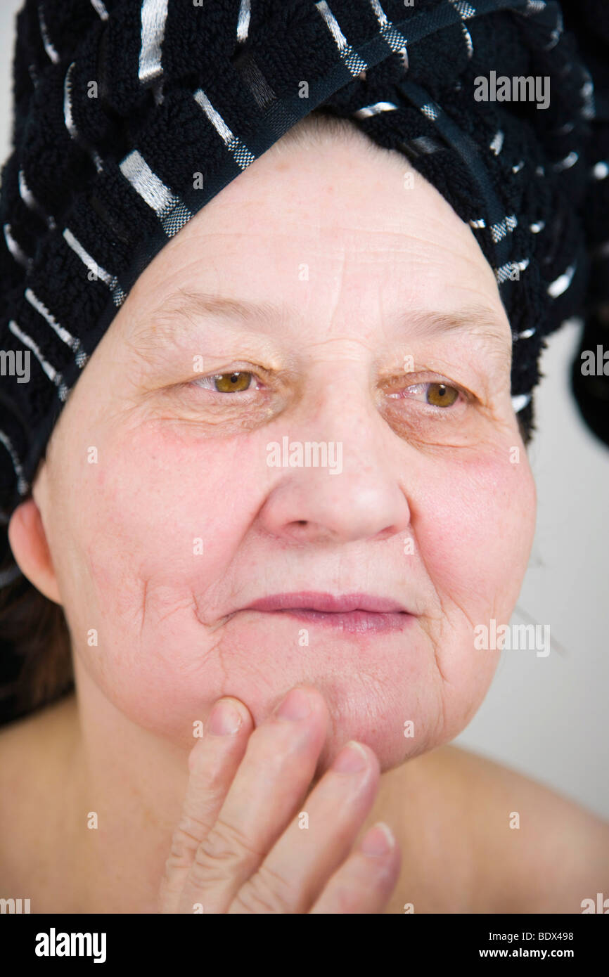 Age 67 years female hi-res stock photography and images - Alamy