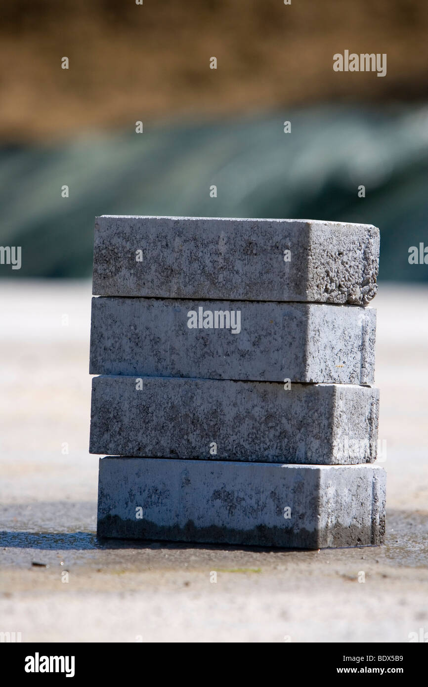 Stack of cobblestones Stock Photo - Alamy