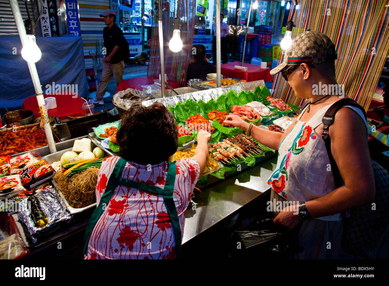 Outdoor Food Market