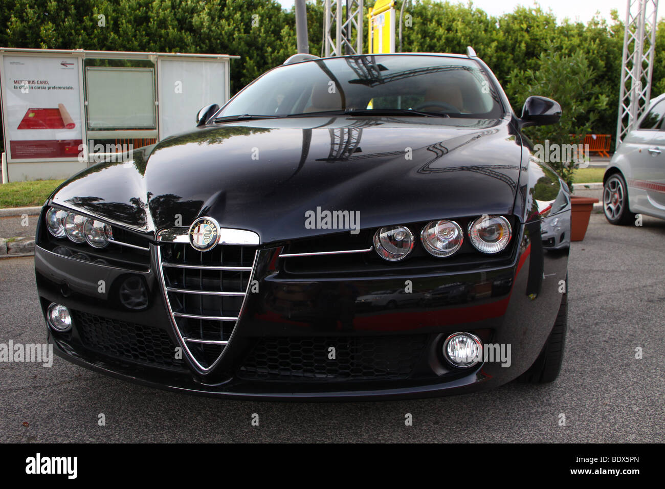 Front of an Alfa Romeo 159 Stock Photo - Alamy