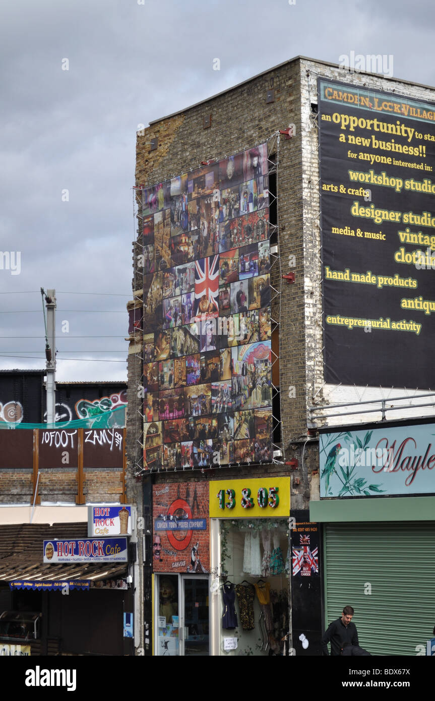 London Camden Area Stock Photo - Alamy