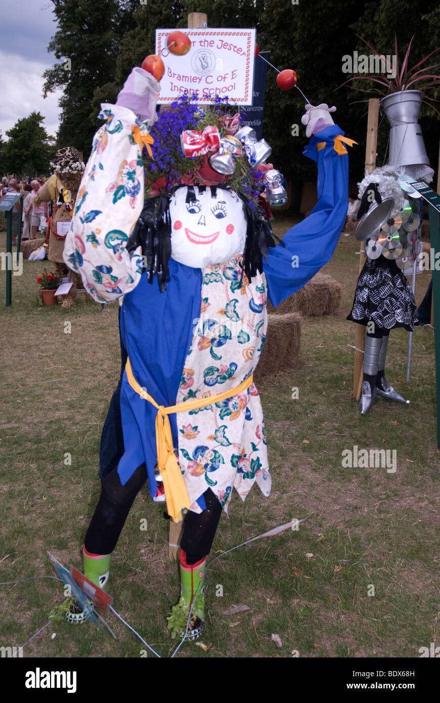 Chester the Jester entry to the scarecrow competition at the Hampton ...
