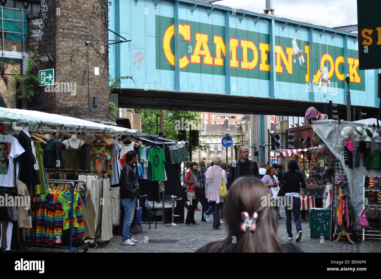 London Camden Area Stock Photo - Alamy