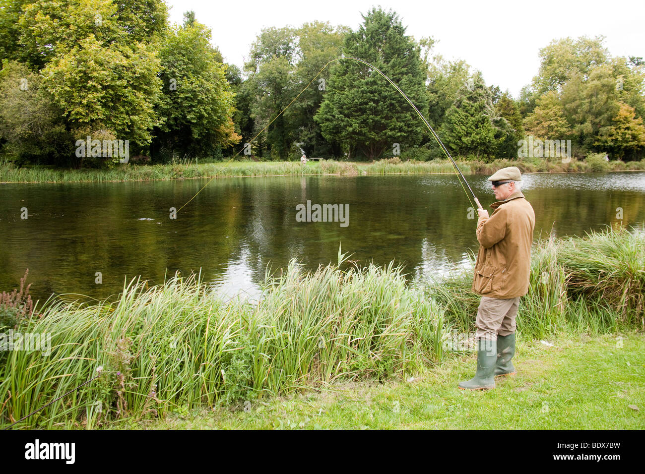 Avington trout fishery hi-res stock photography and images - Alamy