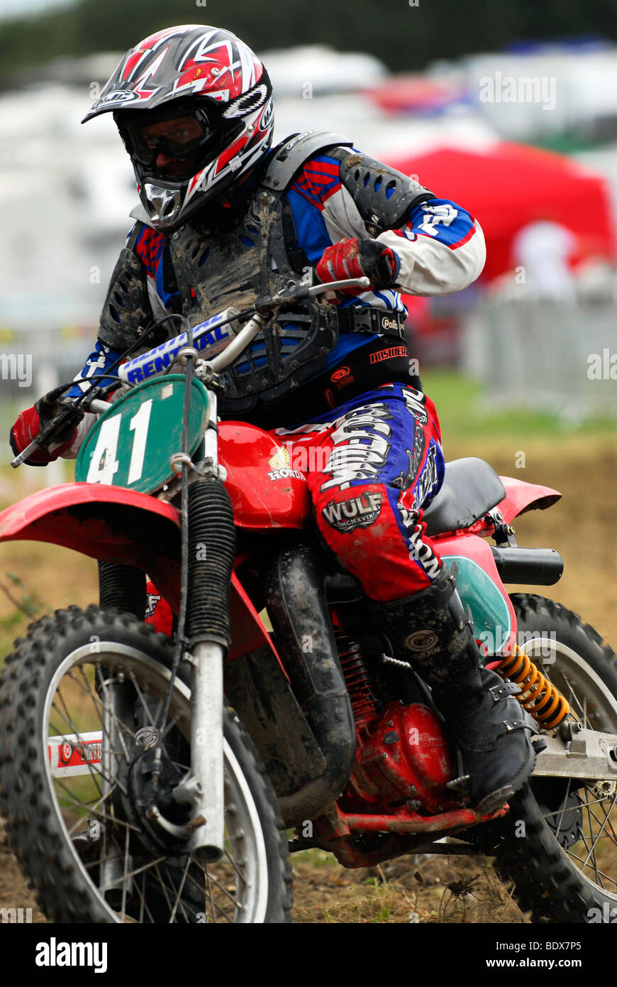 Motocross race for the Ken Hall Trophy, Manor Farm, Langrish, near ...