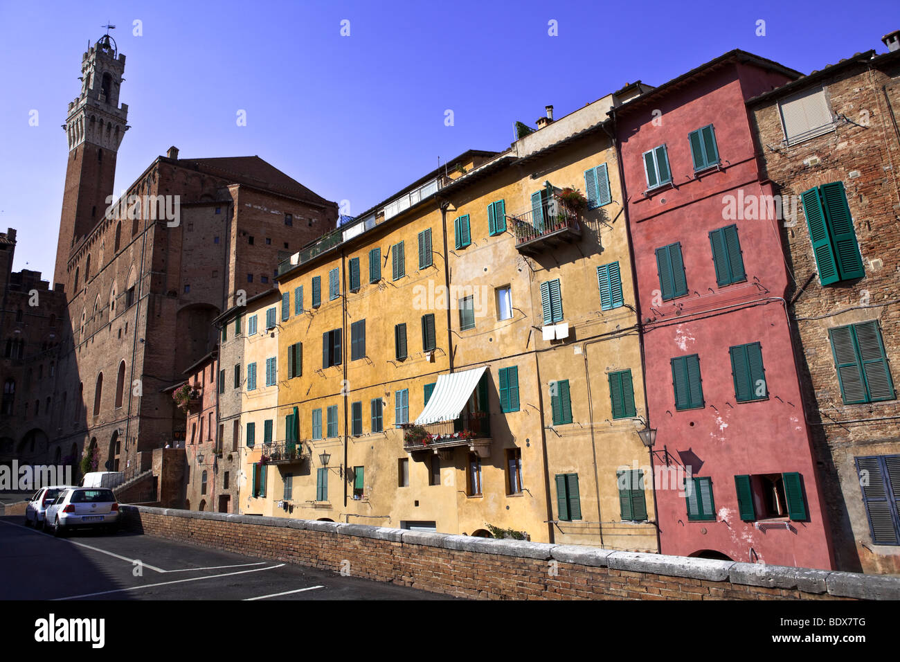 Traditional old front house in the Mediterranean Europe and the Palazzo ...