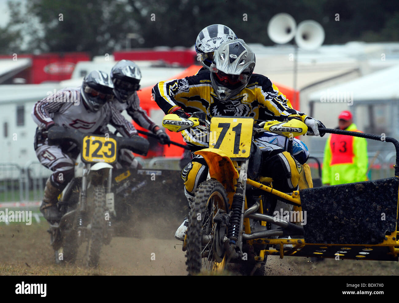 Motocross race for the Ken Hall Trophy, Manor Farm, Langrish, near ...