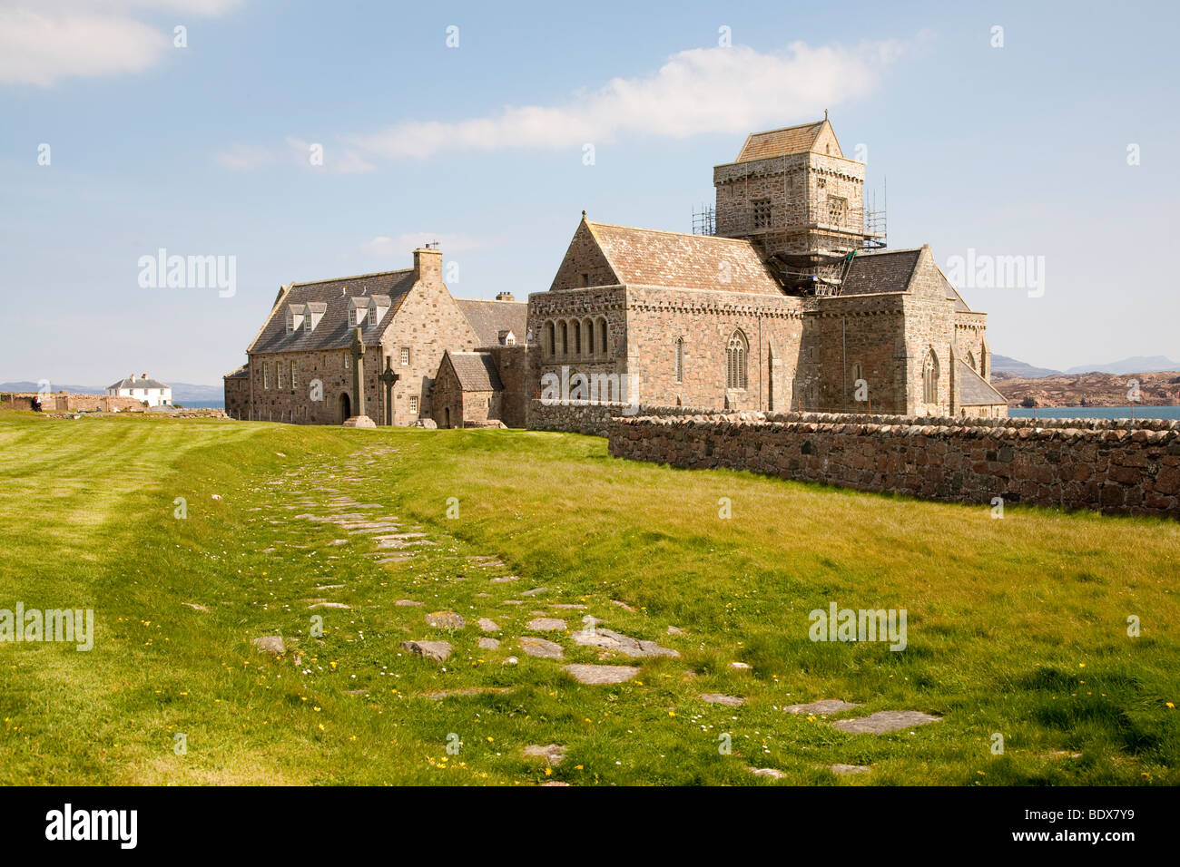 Iona Abbey, Isle of Iona, Scotland Stock Photo - Alamy
