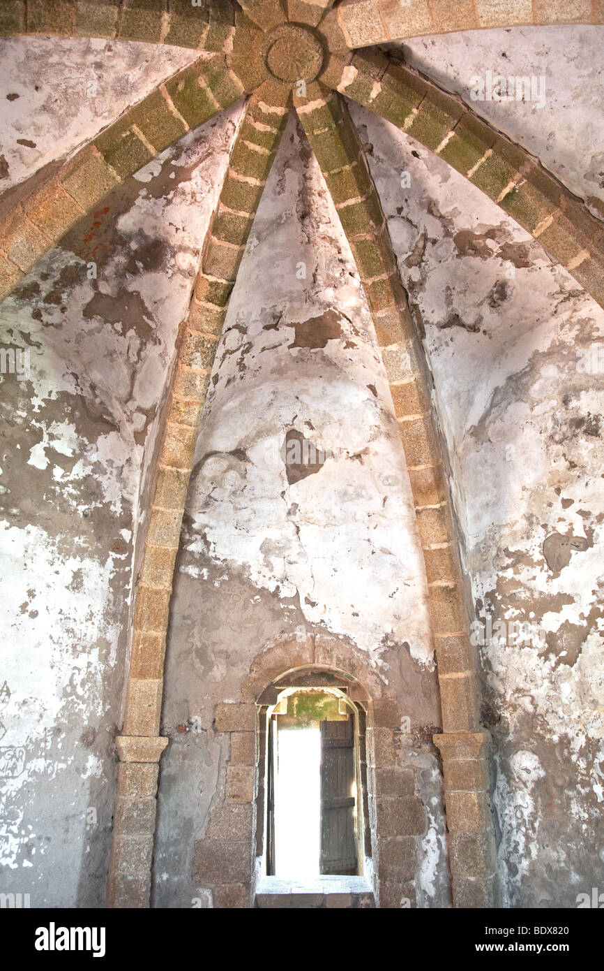 Interior of the Castelo de Vide Castle Watchtower. Castelo de Vide ...