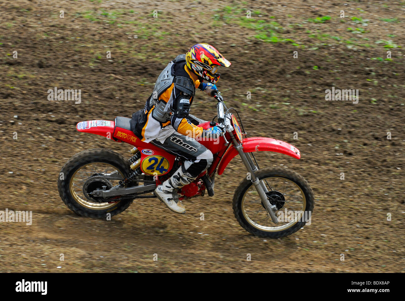 Motocross race for the Ken Hall Trophy, Manor Farm, Langrish, near ...