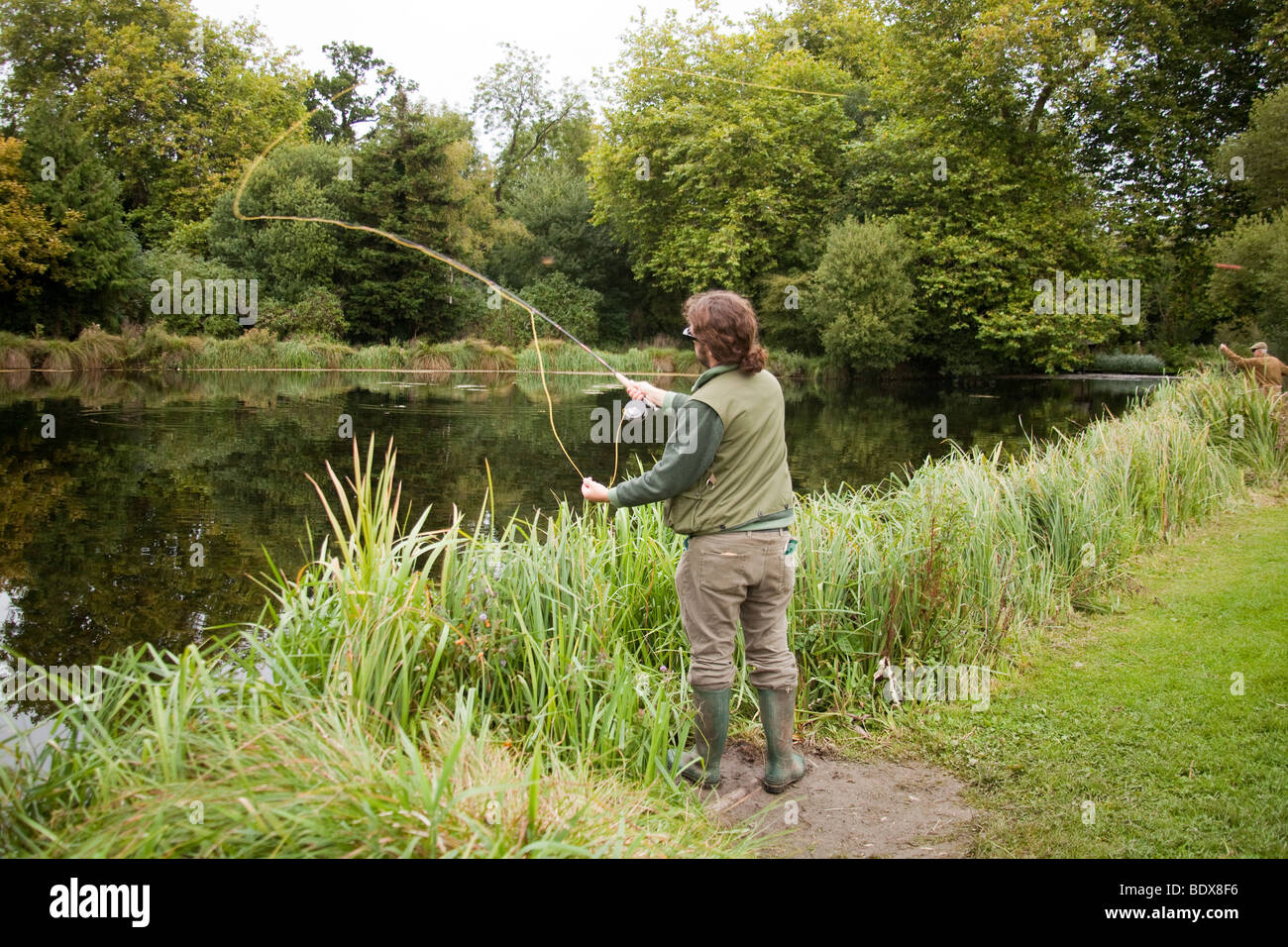 Avington trout fishing hi-res stock photography and images - Alamy