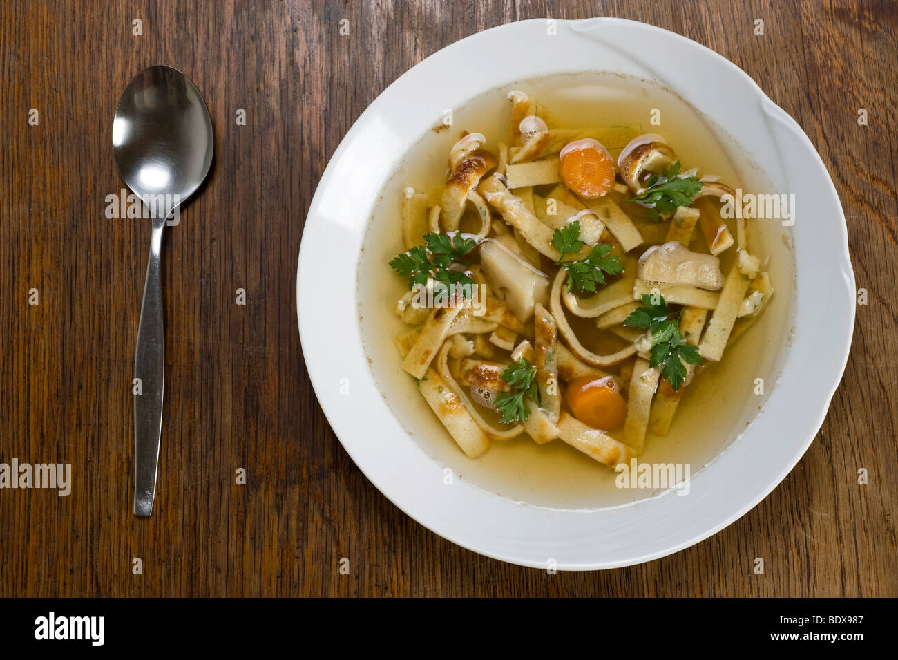 Pfannkuchensuppe hi-res stock photography and images - Alamy