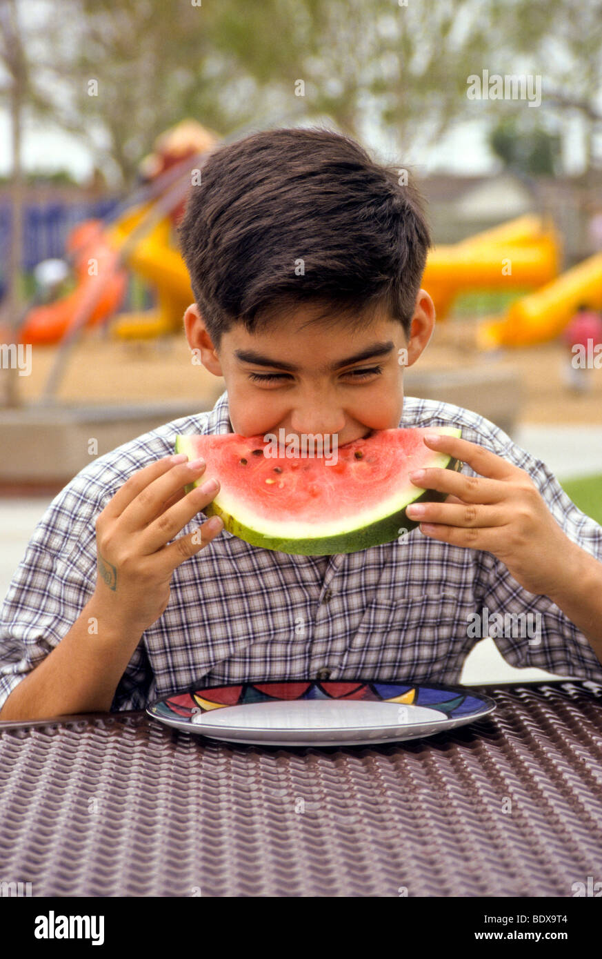 Fat mexican kid hi-res stock photography and images - Alamy