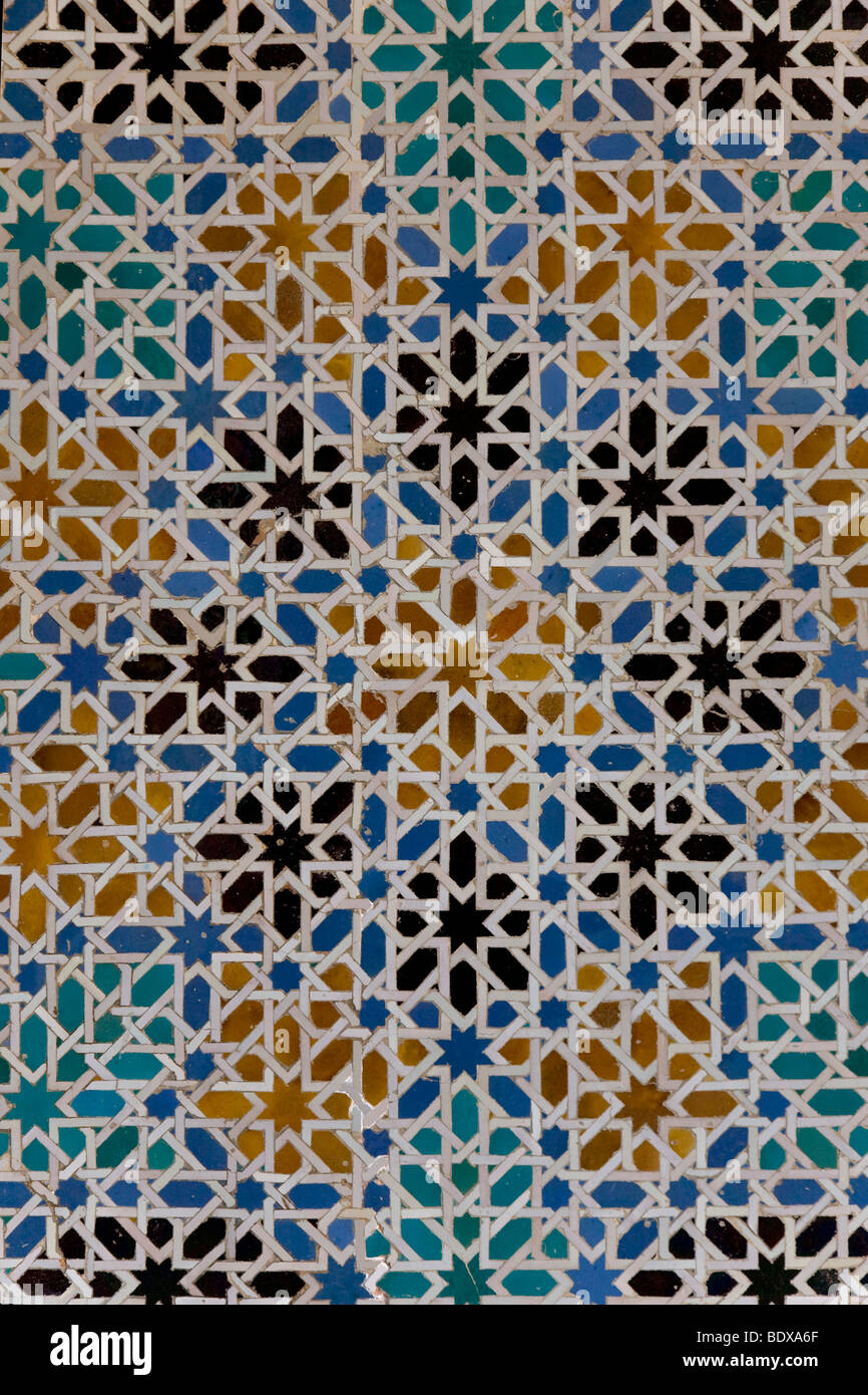 Seville alcazar ceramic tiles hi-res stock photography and images - Alamy