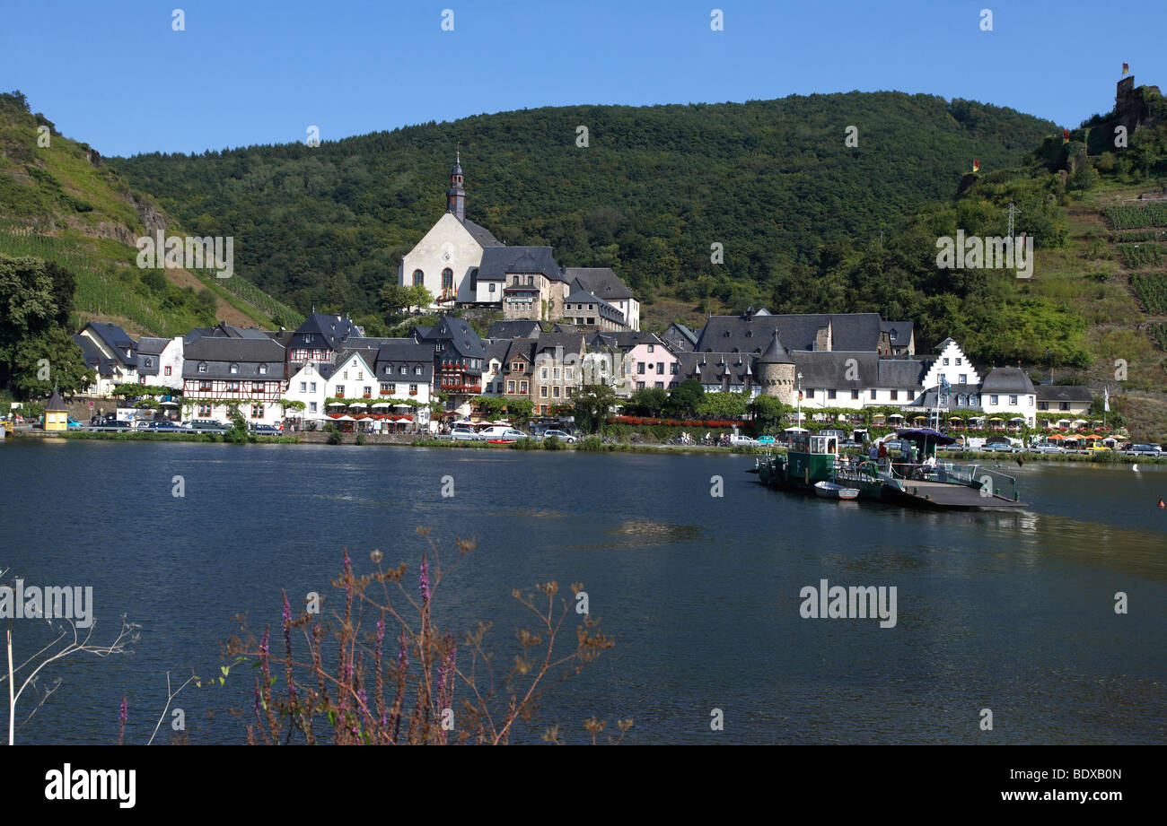 Germany Rhineland Palatinate Beilstein Town High Resolution Stock ...