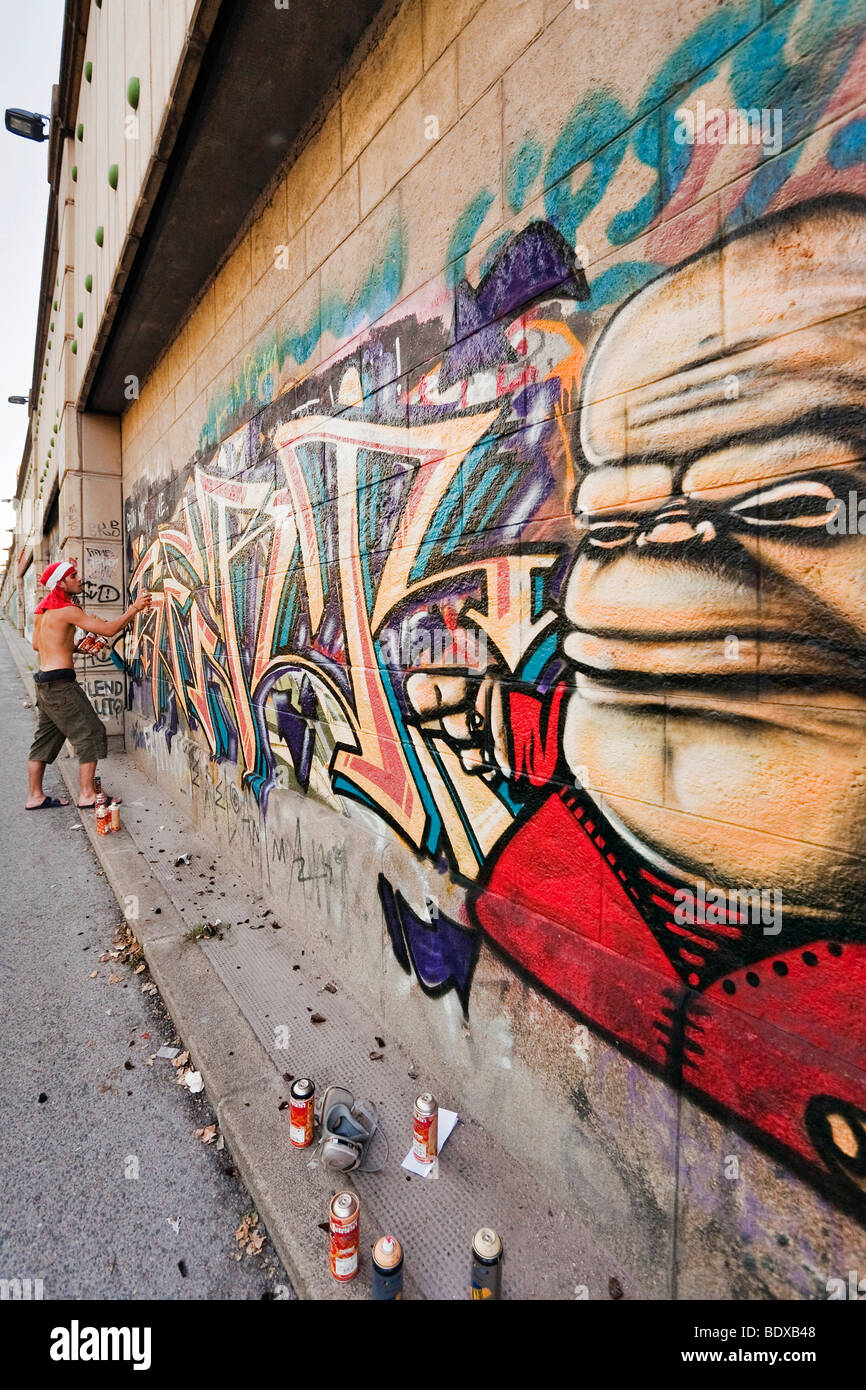 Graffiti in europe hi-res stock photography and images - Alamy