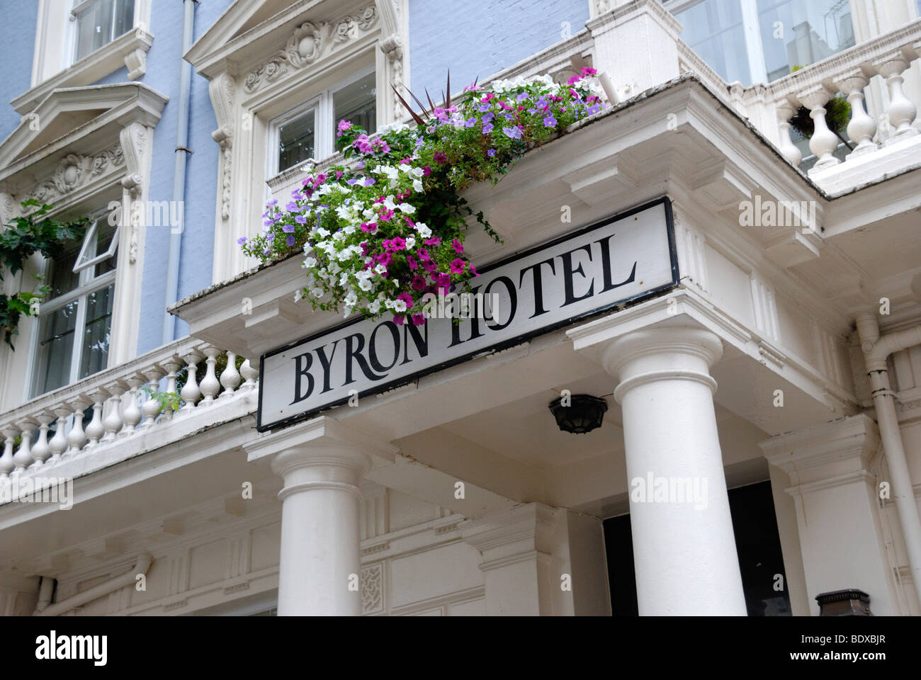 The Byron Hotel, Queensborough Terrace, London W2, England, UK Stock ...