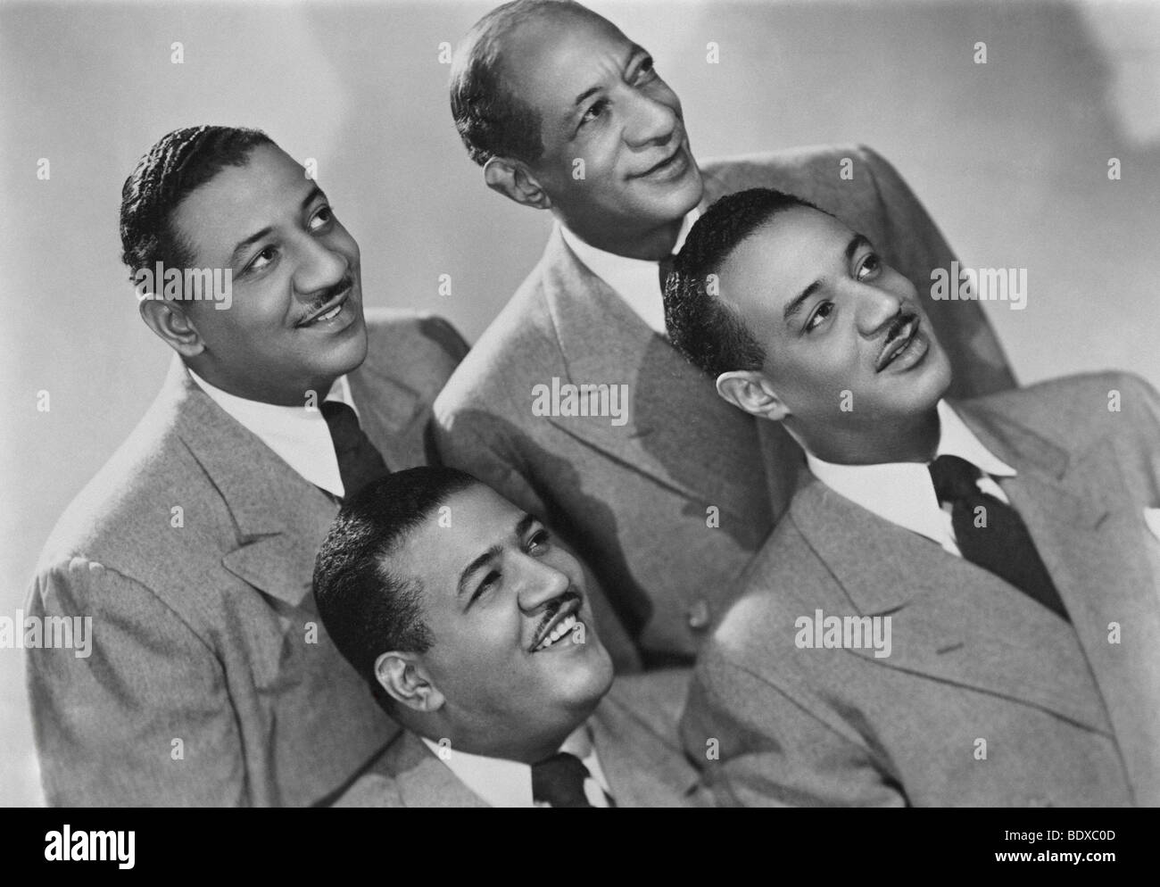 MILLS BROTHERS - US vocal harmony group in 1956 Stock Photo - Alamy