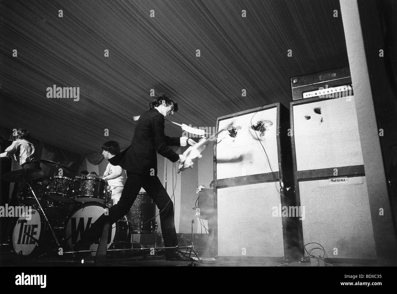Pete Townshend Smashing Guitar