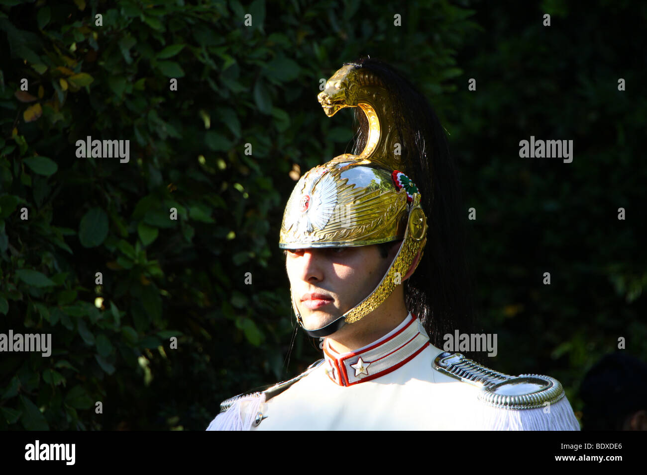 Italy presidential guards at the quirinale hi-res stock photography and ...