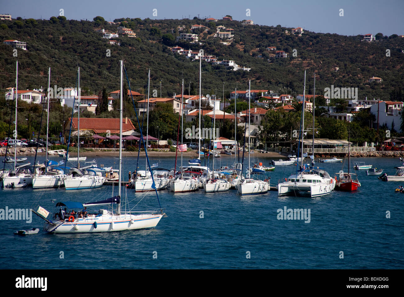 Sailing Boat Skiathos High Resolution Stock Photography and Images - Alamy