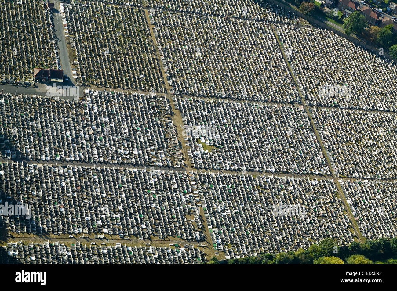 London cemetery aerial hi-res stock photography and images - Alamy