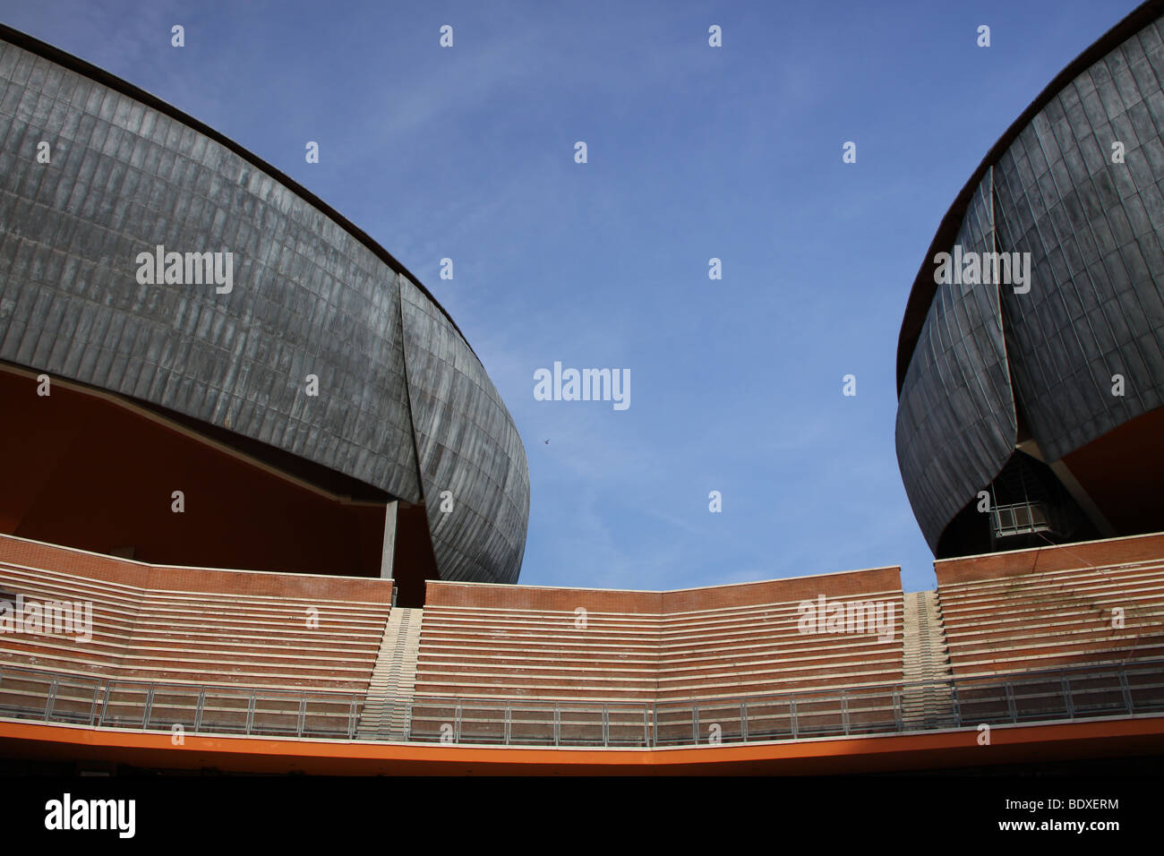 Auditorium in Rome, Italy, by architect Renzo Piano Stock Photo - Alamy