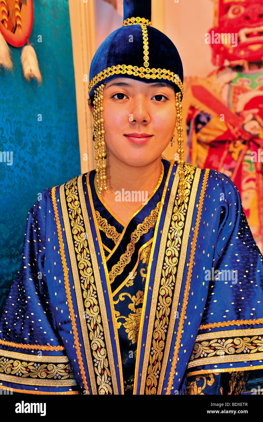 Portugal miss lundeg dressed mongolian hi-res stock photography and ...