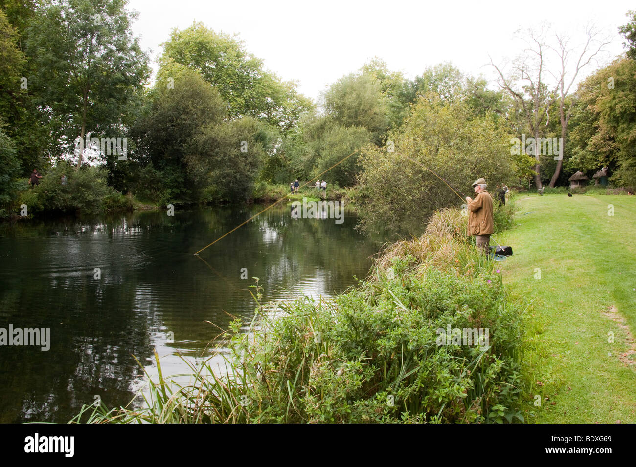 Avington trout fishery hi-res stock photography and images - Alamy