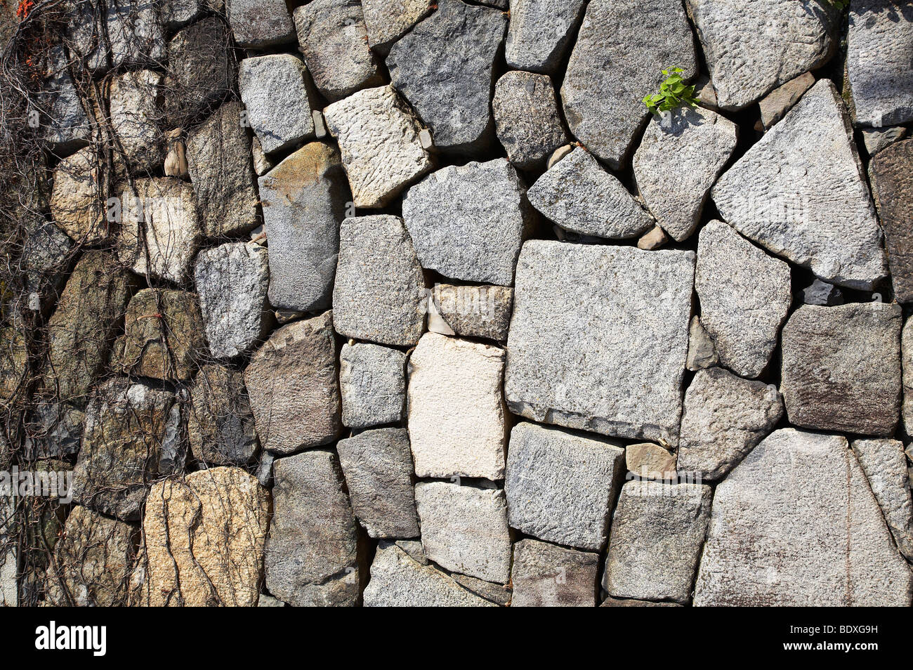 stone hand made wall Stock Photo - Alamy
