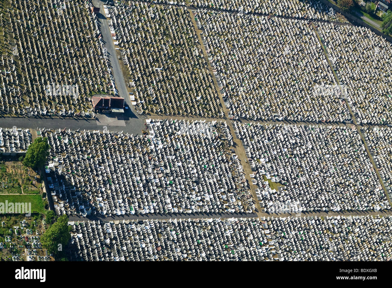 Large Cemetery in London Stock Photo - Alamy