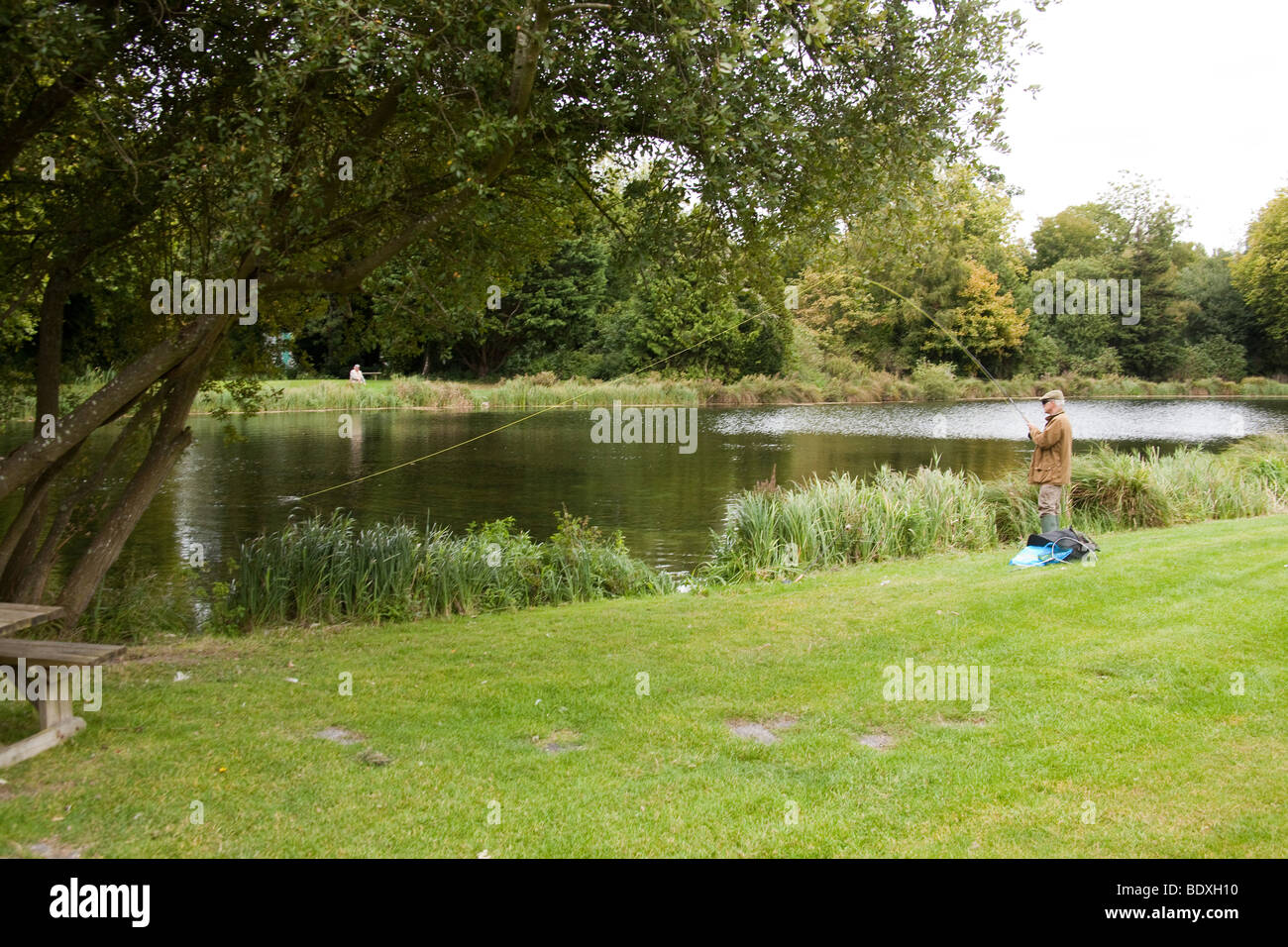 Avington trout fishing hi-res stock photography and images - Alamy