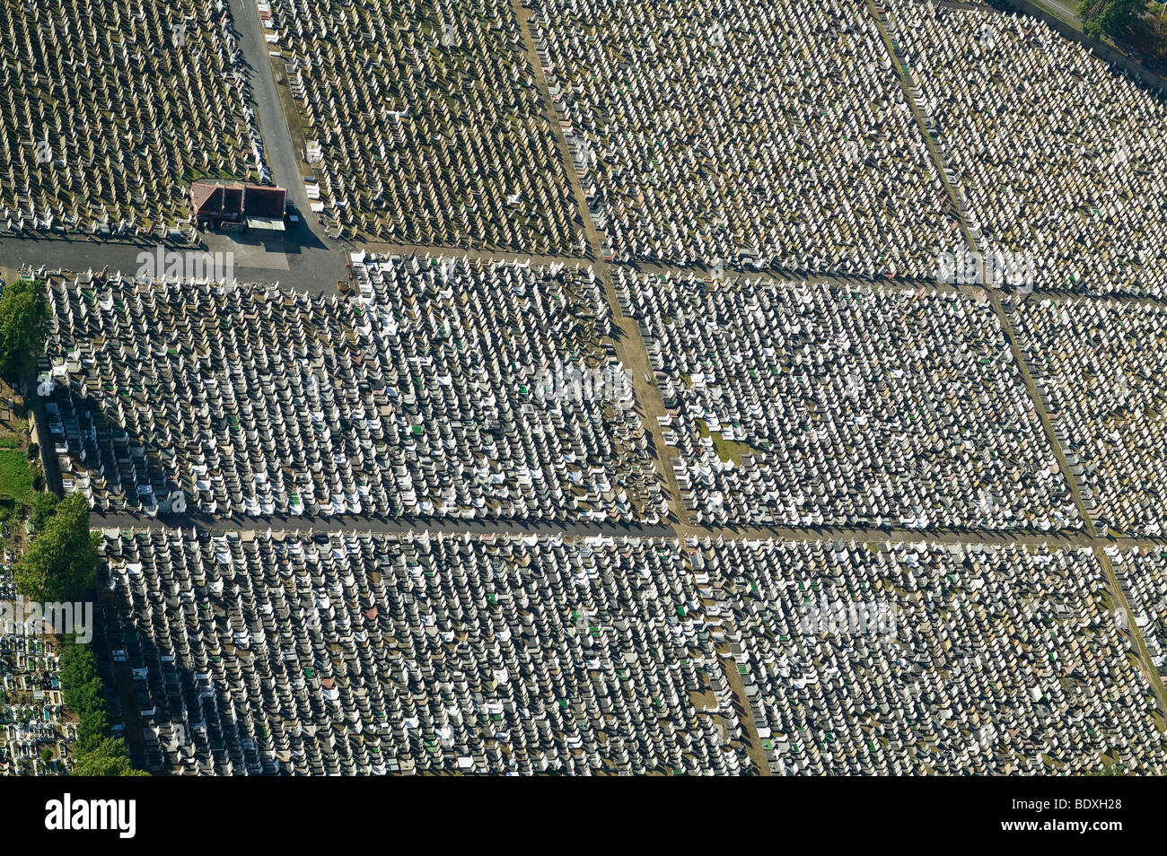 Large Cemetery in London Stock Photo - Alamy