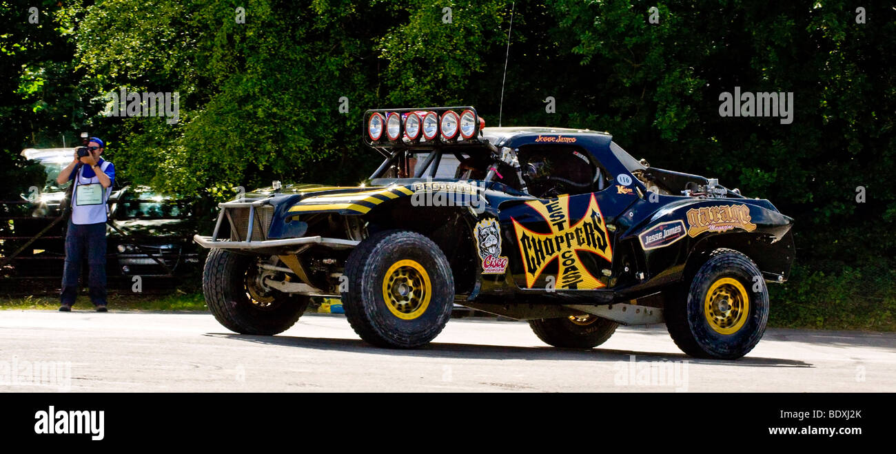 Chevy Trophy Truck 2009 Chevy Based Trophy Truck On The Rally Stage At