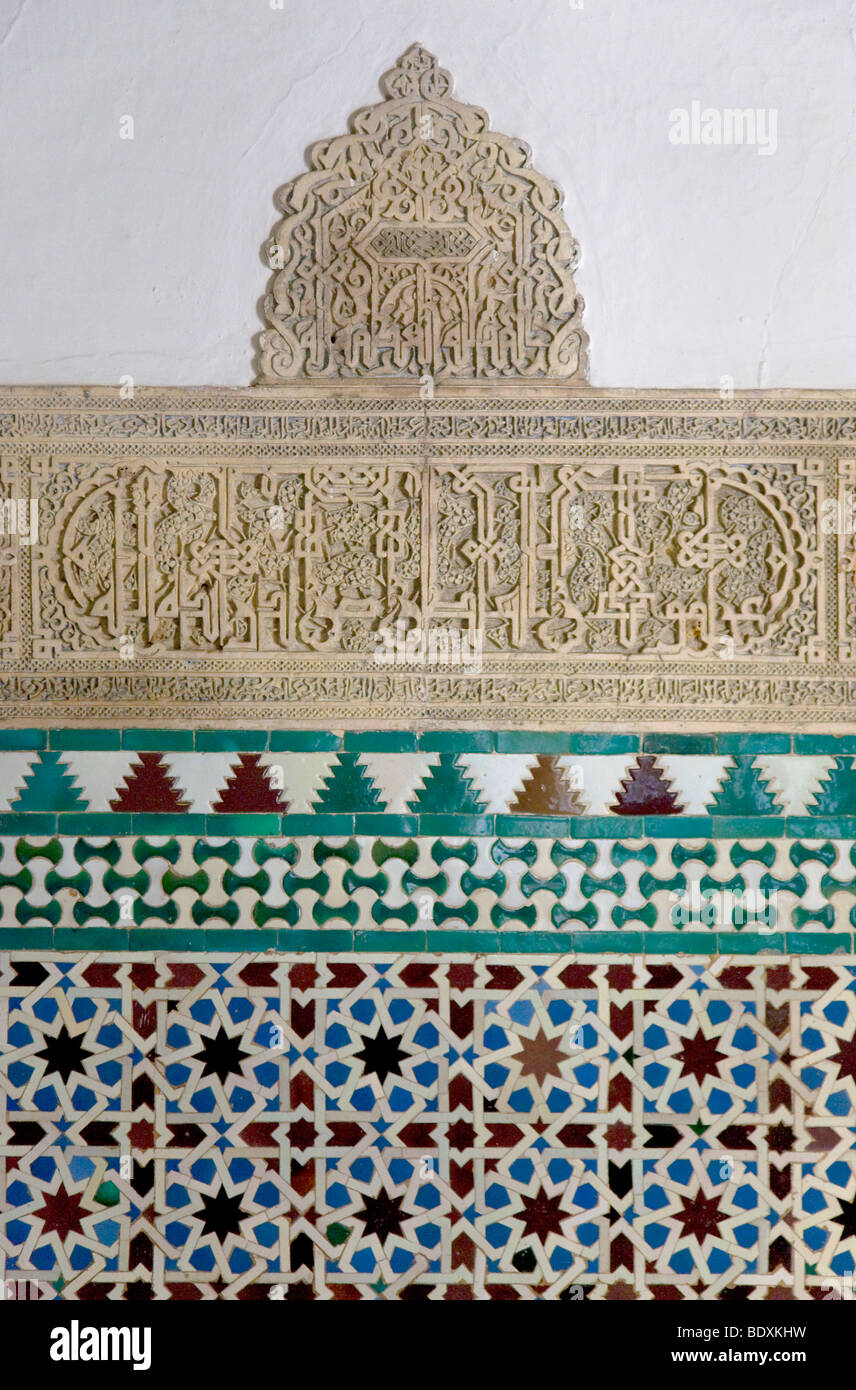 Alcazar, Arabian royal palace, Barrio Santa Cruz, Seville, Andalusia ...