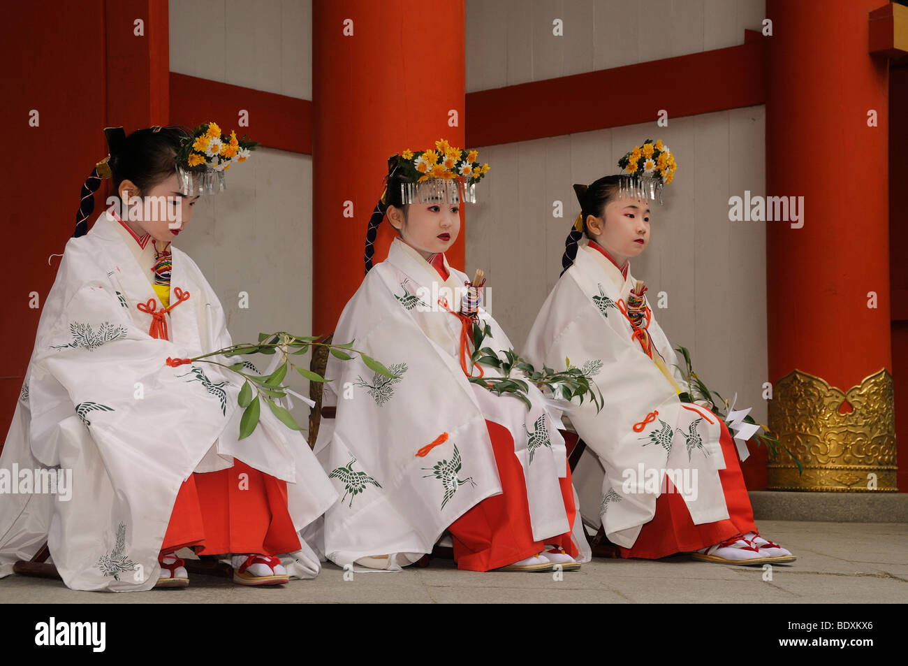 Celebrations at the Imamiya Shrine, Matsuri, Shinto shrine festival on ...