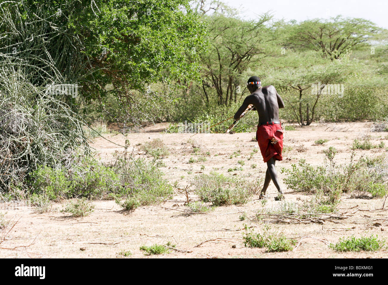 Aka tribe men hi-res stock photography and images - Alamy