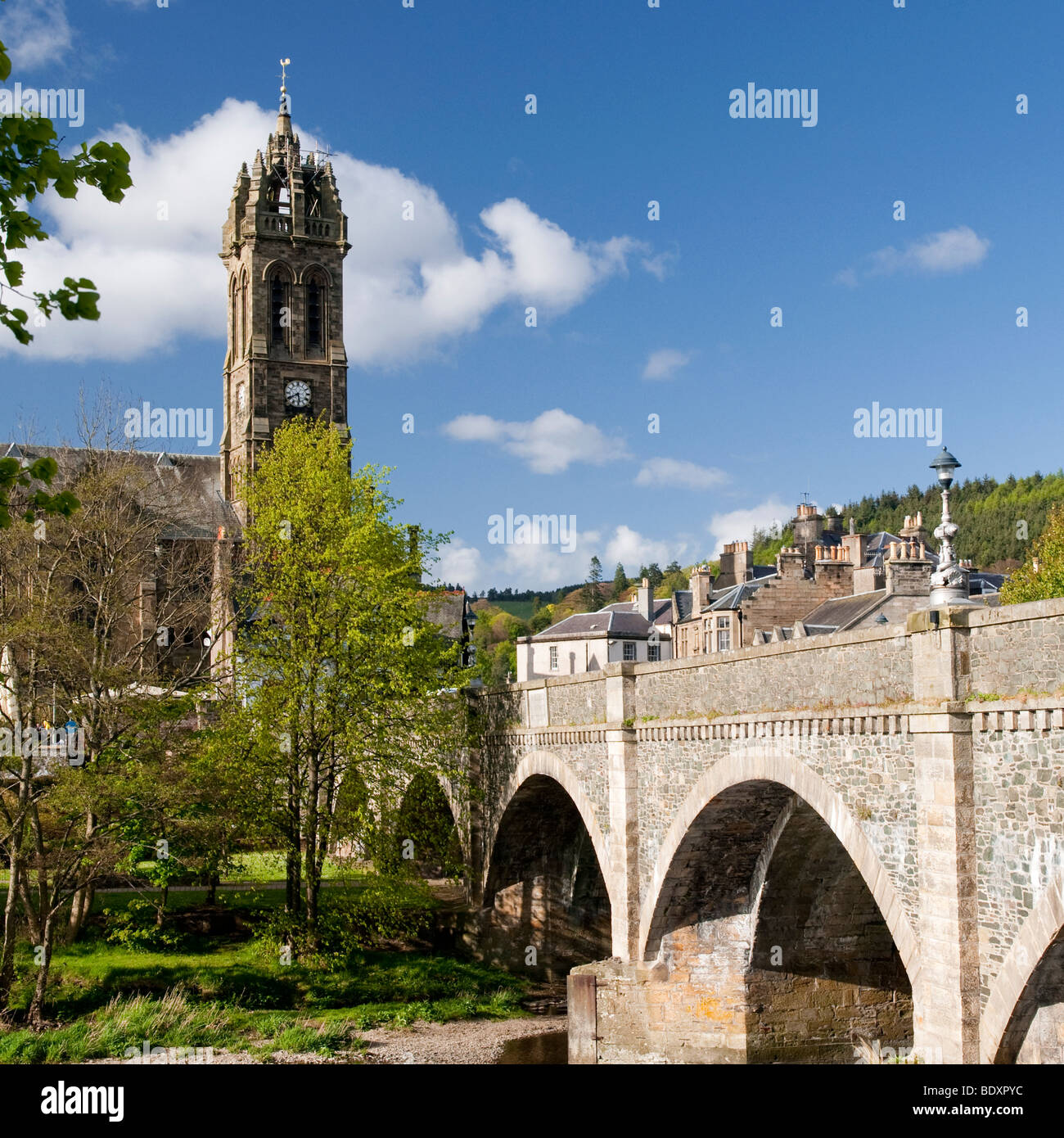 Peebles old parish church hi-res stock photography and images - Alamy