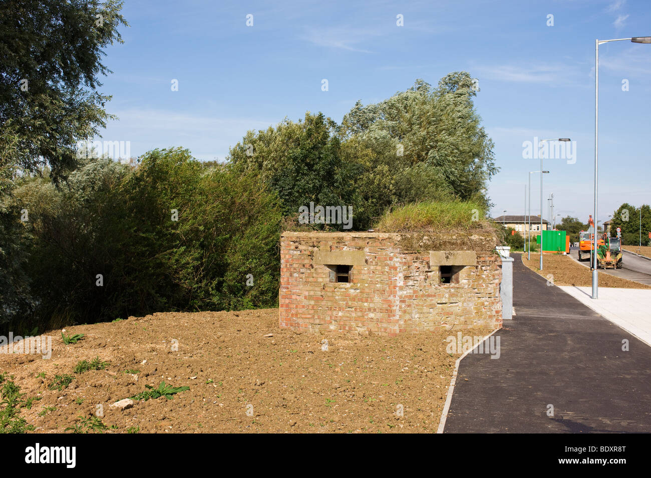 An historic building?, World war 2 gun emplacement, (Pill box Stock ...