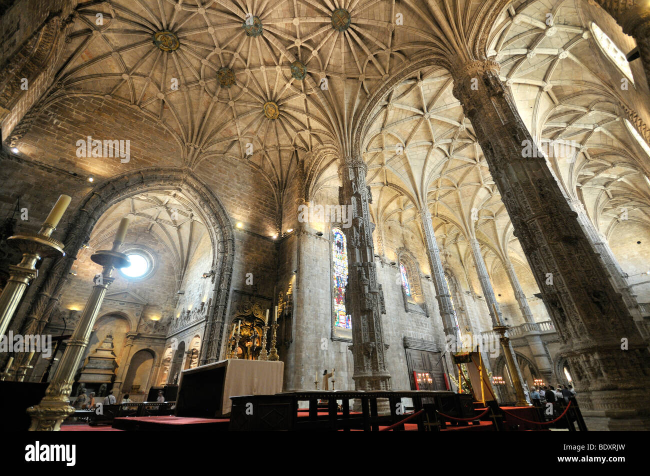 Church of Santa Maria de Belem in the Hieronymites Monastery, Mosteiro ...