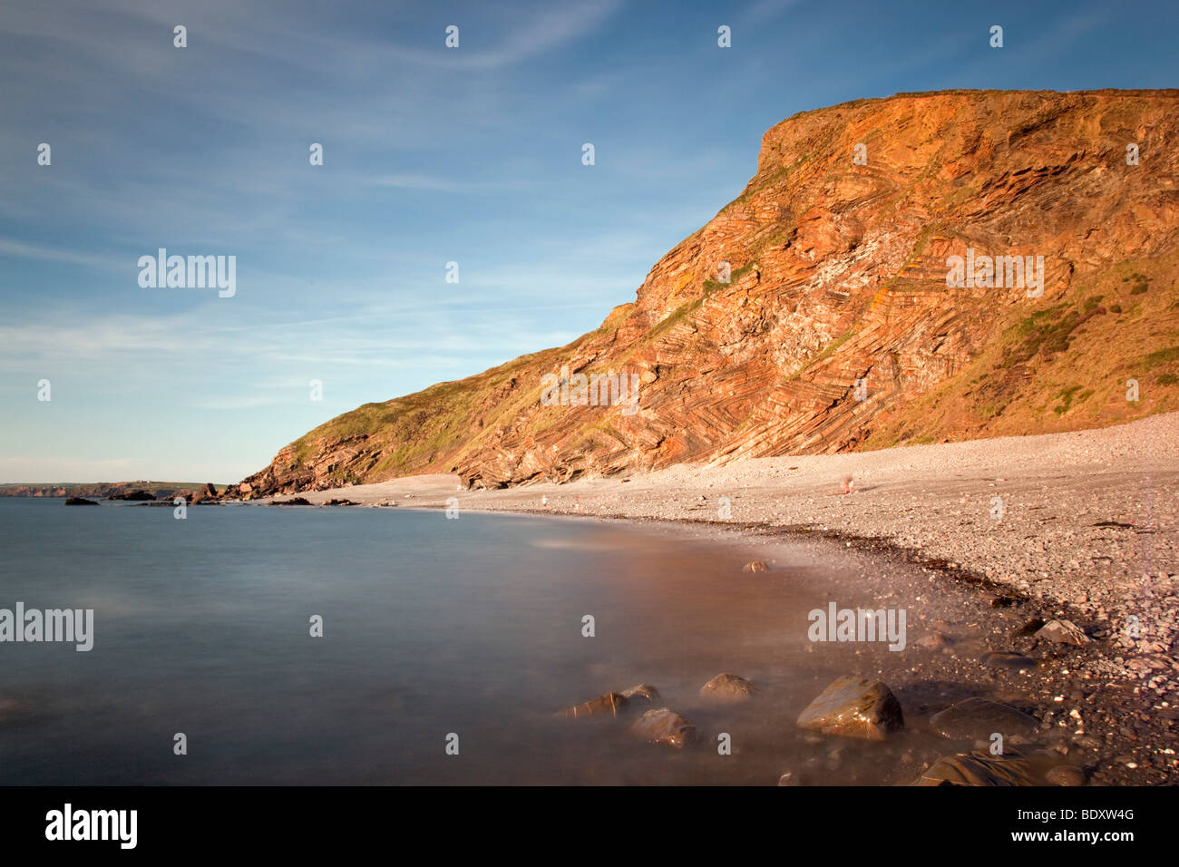 Millook beach hi-res stock photography and images - Alamy