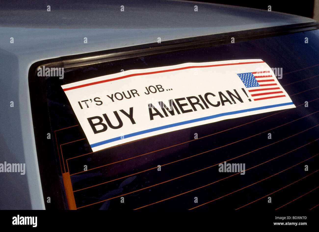 American pride nation national country economy window sticker label ...