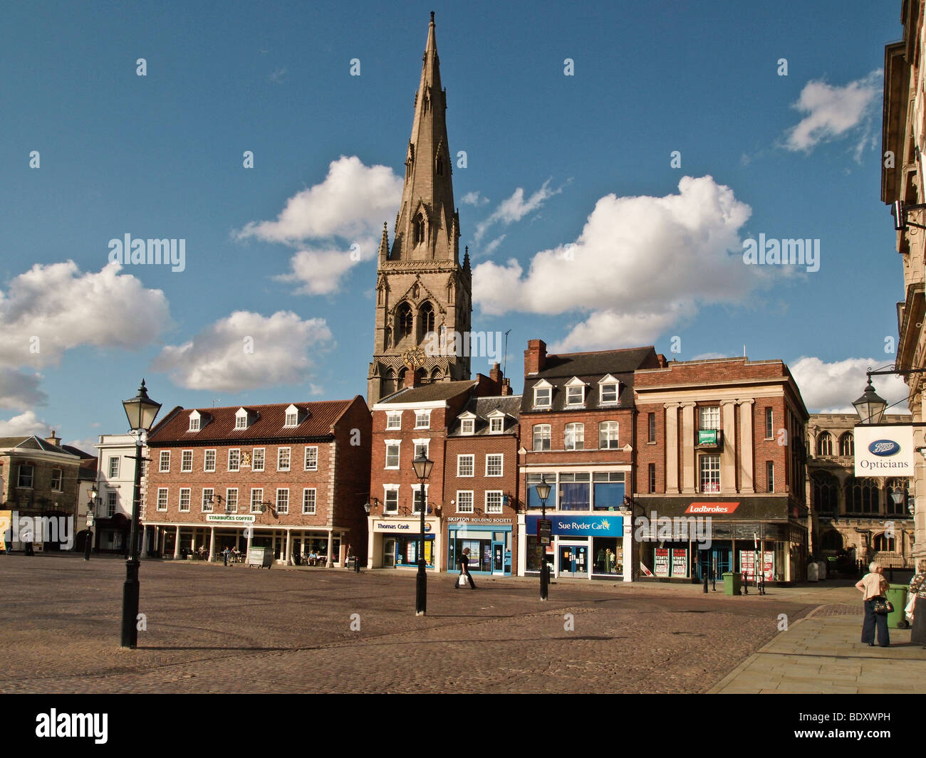 Market square parish church hi-res stock photography and images - Alamy