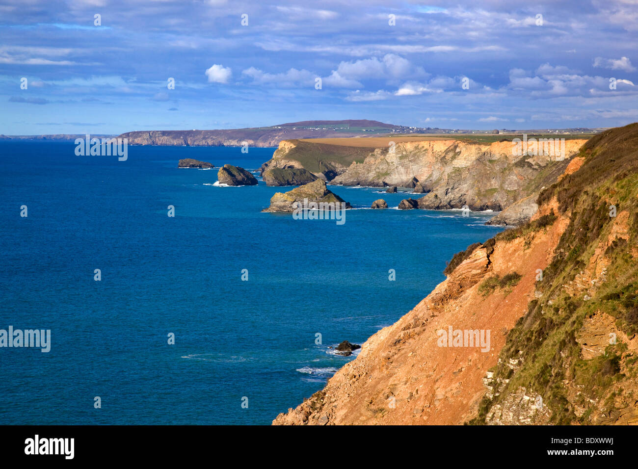 North cliffs st agnes beacon hi-res stock photography and images - Alamy