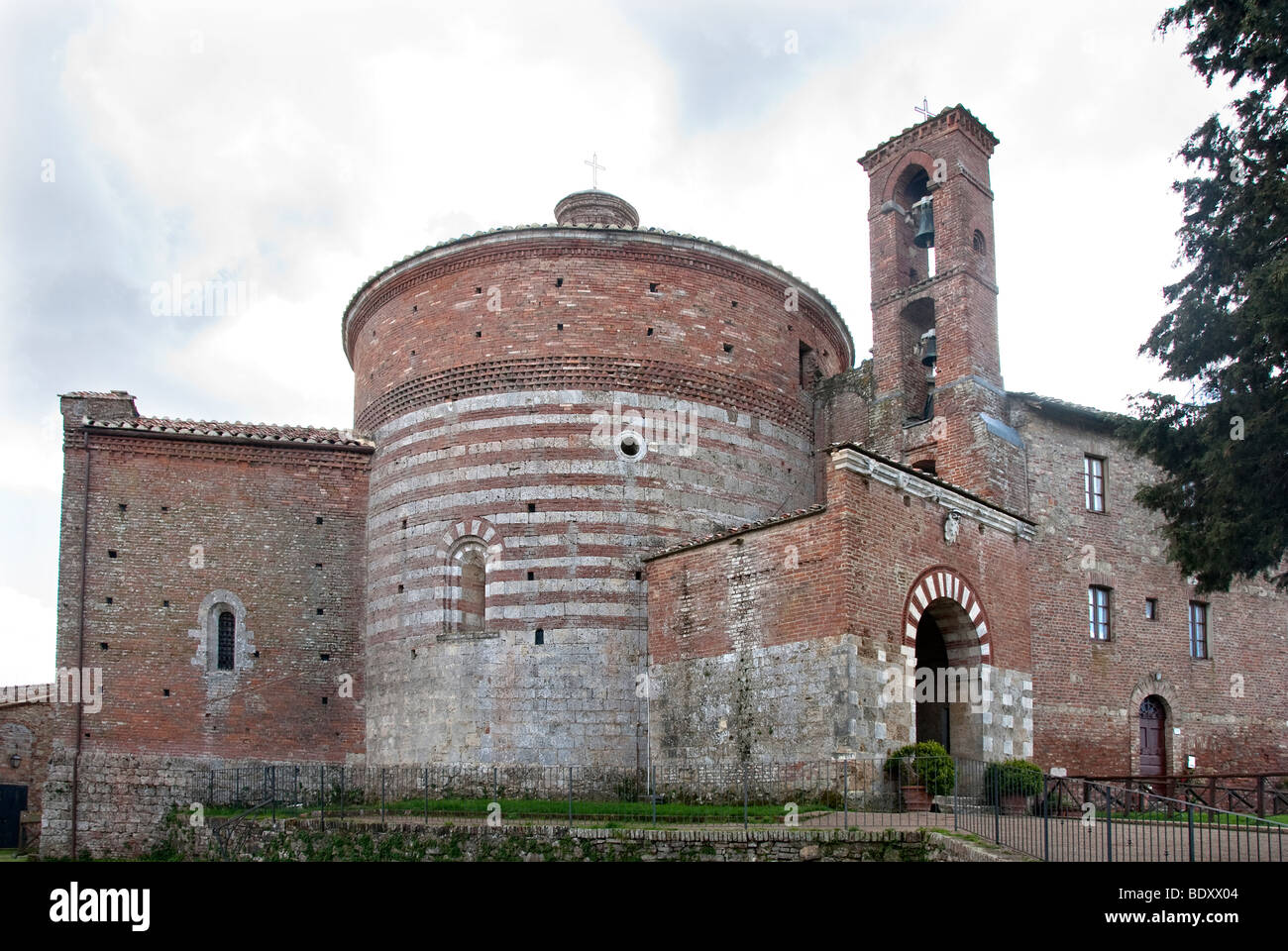 chapel of Montesiepi at San Galgano preserves the sword in the stone ...