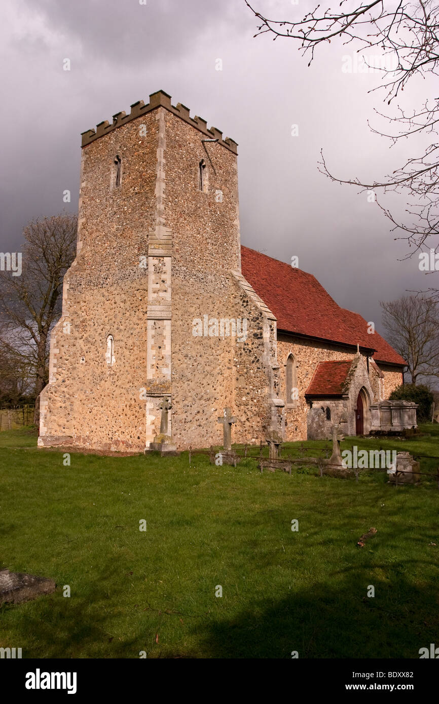 St Laurence Church, Asheldham, Essex, UK Stock Photo - Alamy